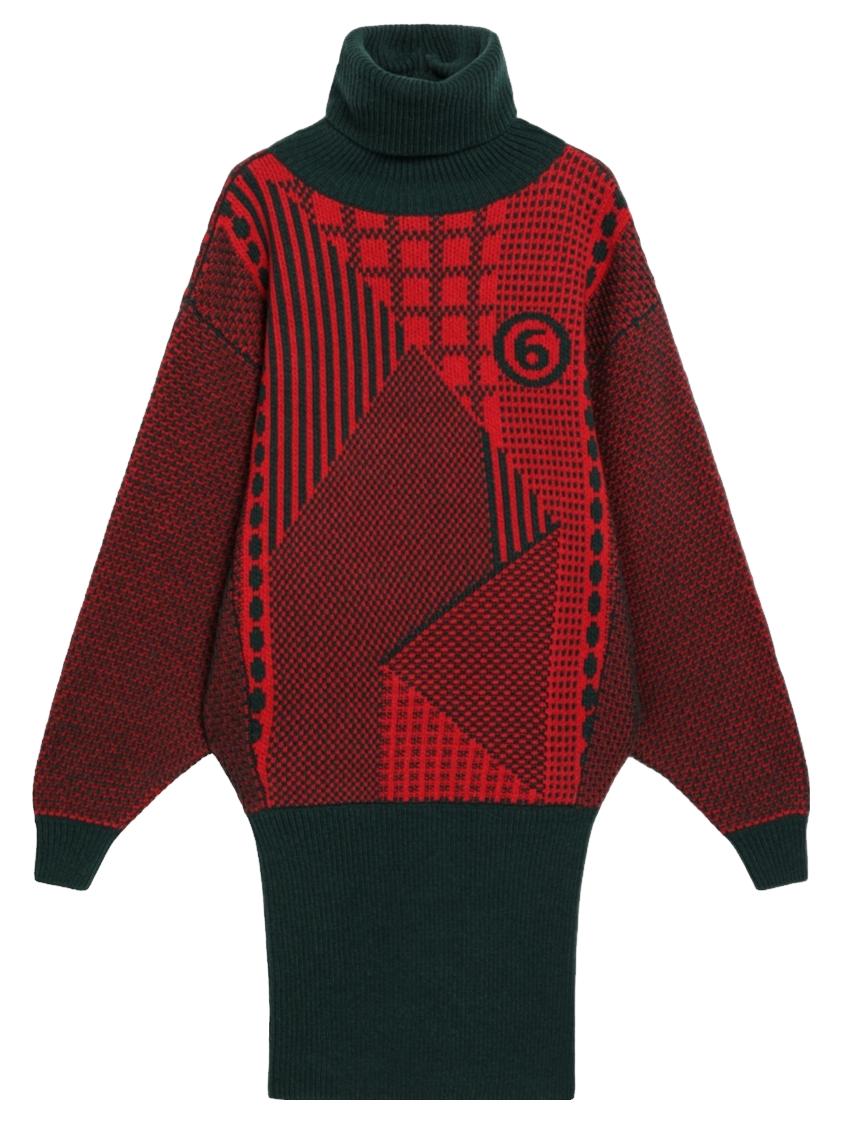 MAISON MARGIELA MM6 Maison Margiela Numeric Signature Reversible Dress